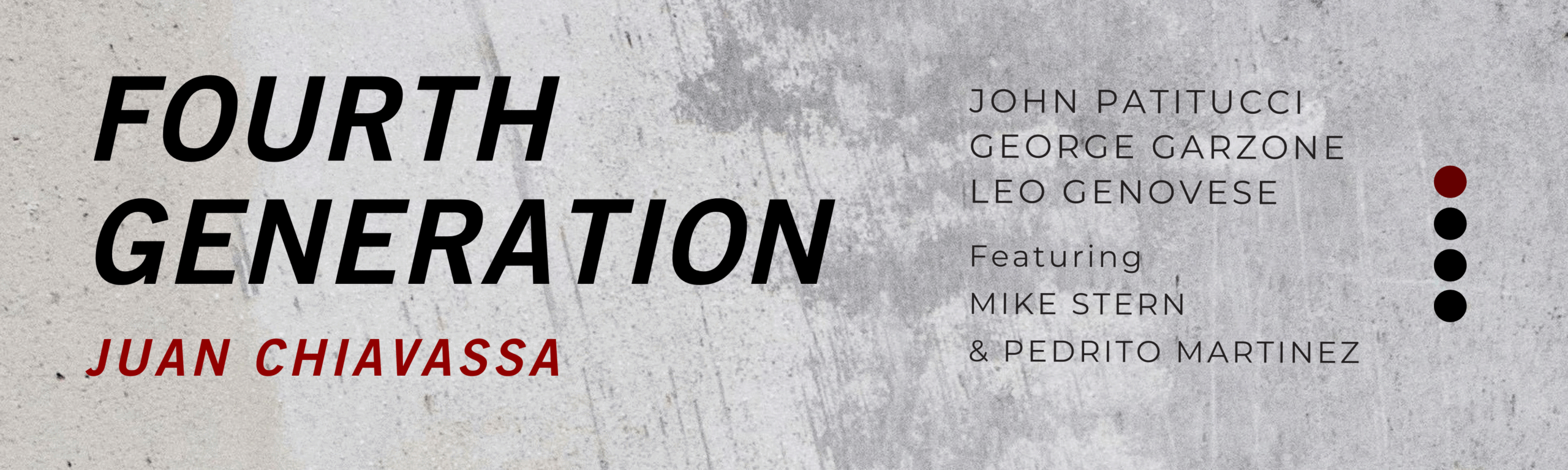 Pre-Order for Juan Chiavassa's new album 'Fourth Generation' available ...